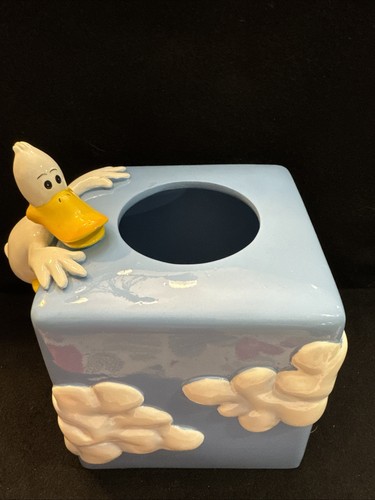 Vintage Universal Studios Sitting Ducks Cartoon Tissue Box Cover Heavy ...