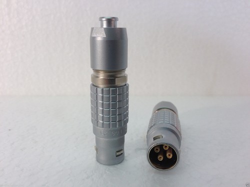 Overstock Pair of Lemo FGG-2B Circular Push Pull Connectors FGG. 2B ...