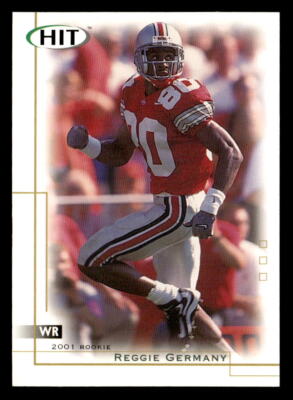Reggie Germany 2001 SAGE HIT Card #45 Ohio State Buckeyes | eBay