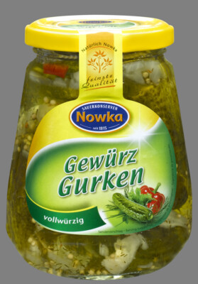 ´ Nowka Gewürzgurken Vollwürzig Direkt Menüfertig | eBay