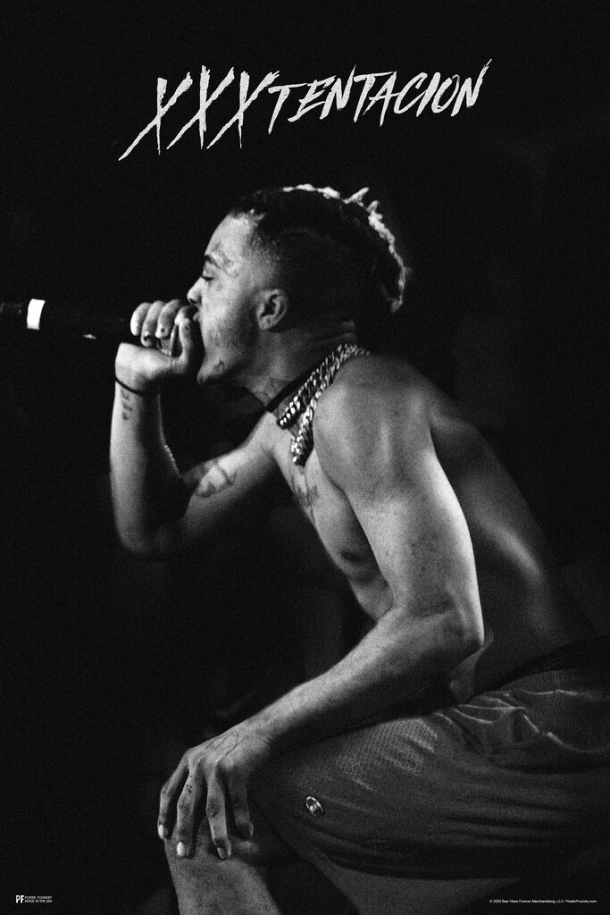 XXXtentacion Signing On Stage Music Photo Art Print Poster 12x18 | eBay