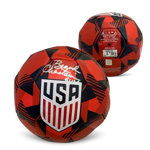 Brandi Chastain Autographed USA Womens Signed Soccer Ball Beckett COA ...