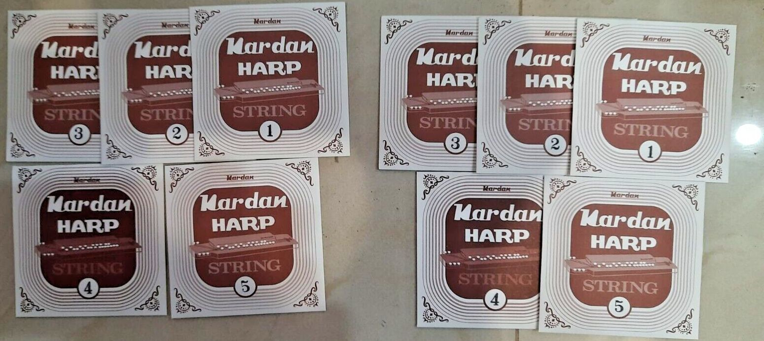 Nardan Strings Double Sets (2 X 5pc) for Soprano Taishogoto Nardan ...