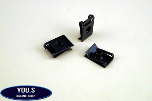 5 Set Halteklammer Klemmschelle Blechmutter M6 N90168604 Per VW Golf ...
