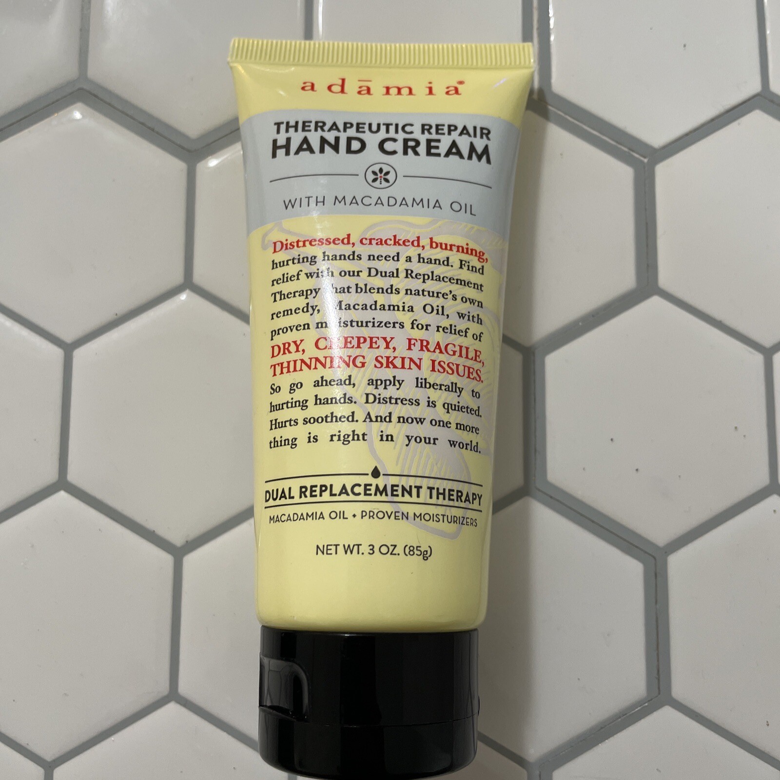 Adamia Fragrance Therapeutic Repair Hand Cream With Macadamia Oil 3 ...