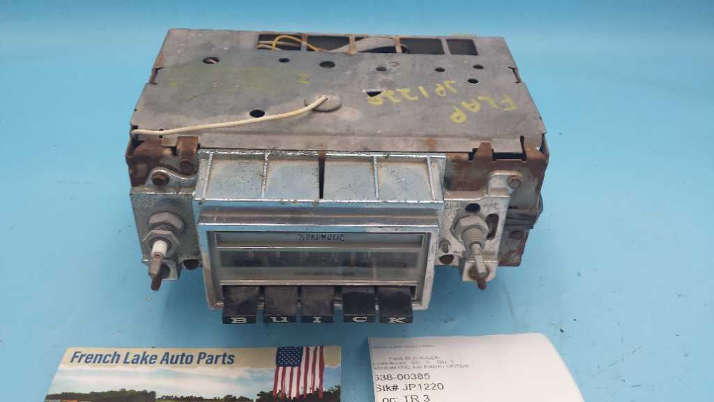 1969 BUICK LESABRE "SONOMATIC" A/M RADIO 959307 | eBay