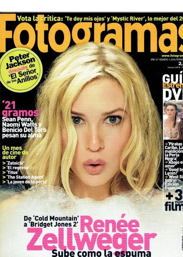 RENÉE ZELLWEGER/MEG RYAN Spanish Magazine From Spain Collectible | eBay
