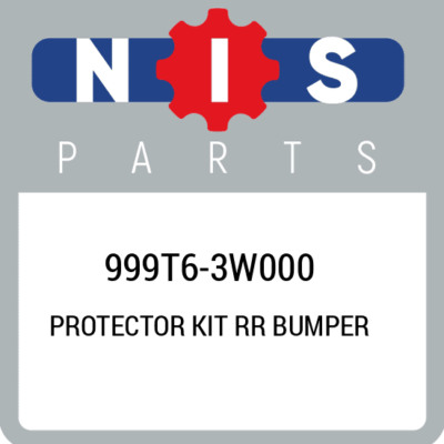 999T6-3W000 Nissan Protector kit rr bumper 999T63W000, New Genuine OEM ...