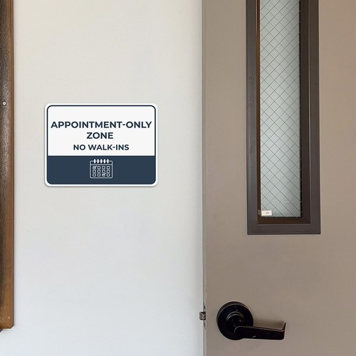 Classic Framed Plus Appointment-Only Zone – No Walk-Ins! Door or Wall ...