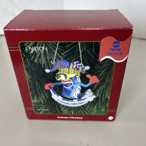 Vintage 1999 PEPSI Extreme Christmas Carlton Cards Heirloom Collection ...