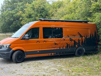 Volkswagen Crafter XLWB 2 berth rear fixed bed campervan conversion for ...