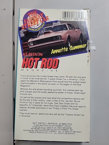 Hot Rod Fastest Street Car Shootout Vhs | eBay