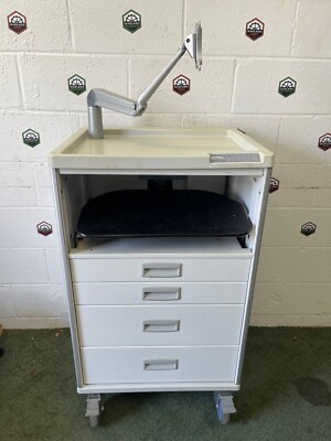 Stanley Inner Space Heavy Duty Medical Grade Storage/Tool Cabinet, 4 ...