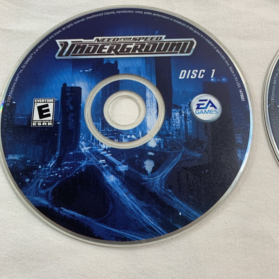 Need for Speed: Underground PC 2 Disc Game Disc Only | eBay