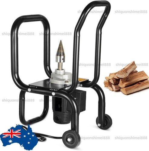 Durable Electric Log Wood Splitter Heavy Duty Drill Bit Labor-saving ...