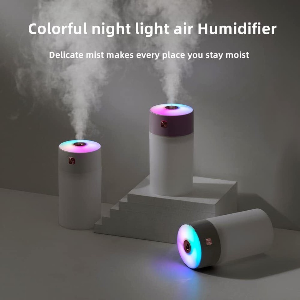 Mini Humidifier,USB Colorful cool mist humidifier air humidifier ...