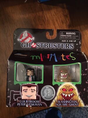 Ghostbusters MiniMates Courtroom Peter V/washington Square Ghost TRU ...