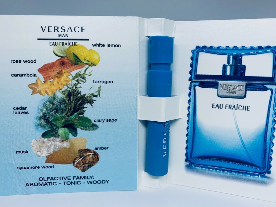 Versace Cologne Collection For Men Sample Spray Vials 8Pc Set | eBay