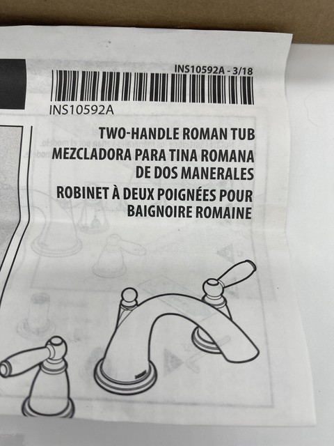 Moen T999 Chateau Trim for 2 Handle Roman Tub for sale online | eBay