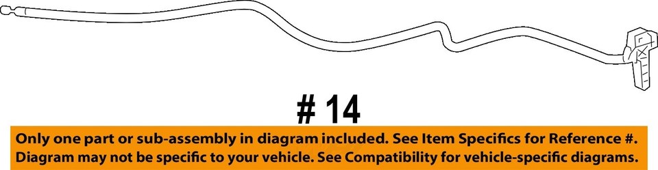 2010-2016 CADILLAC SRX HOOD RELEASE HANDLE AND CABLE NEW GM # 22741948 ...