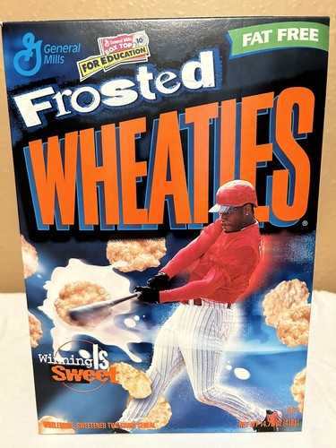 Ken Griffey Jr Frosted Wheaties Winning Is Sweet Cereal Box | eBay