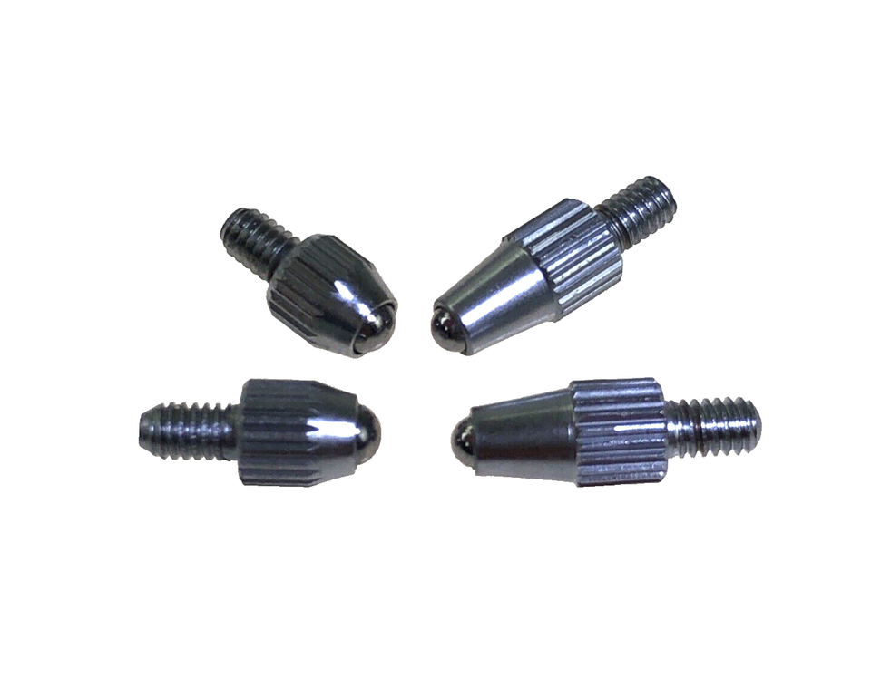 4 Pcs Carbide Ball Tip Contact Point For Digital Dial Indicator 4-48 ...
