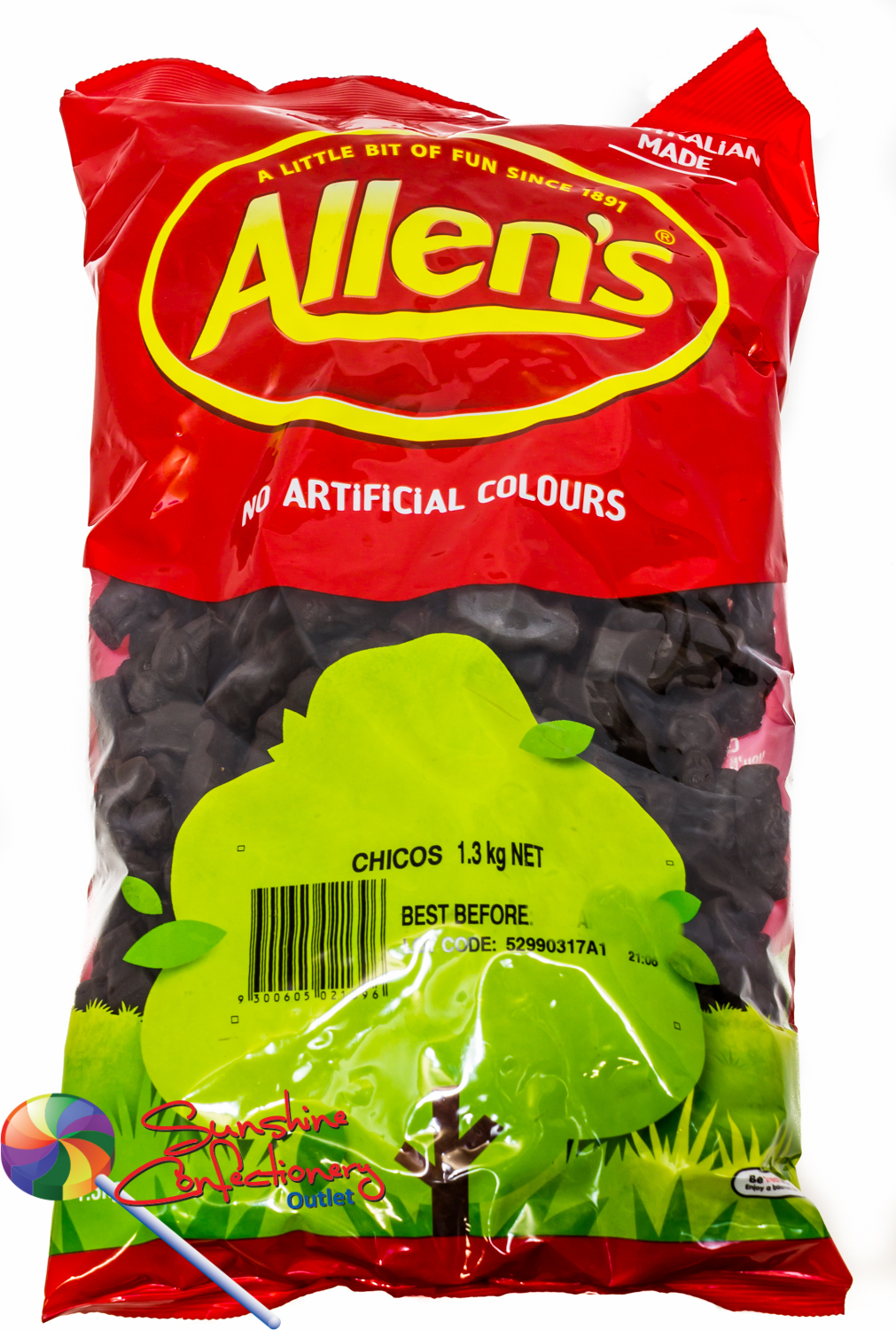 Allen's - Cheekies Lollies - 1.3KG - Allens Bulk Sweets, Buffet Lollies ...