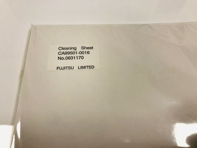 Fujitsu CLEANING SHEET 20PK Printer Accessories Printer Accessory for ...
