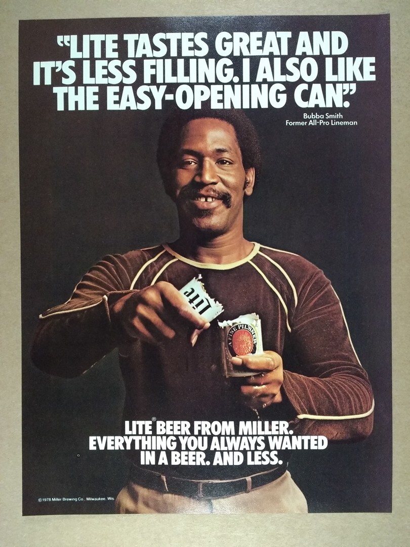 Vintage Miller Lite Posters Miller Lite Vintage Beer Ad: If You've Got