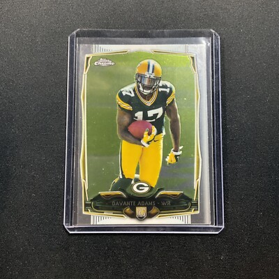 2014 Topps Chrome DAVANTE ADAMS Rookie Card RC #114 Packers Raiders 🔮 ...