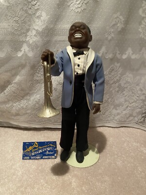 Vintage Louis Armstrong "Satchmo" Doll 15 inches 1984 Effanbee with ...