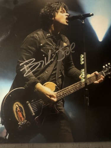 Billie Joe Armstrong Signed Autographed Green Day 8x10 Photo with COA ...