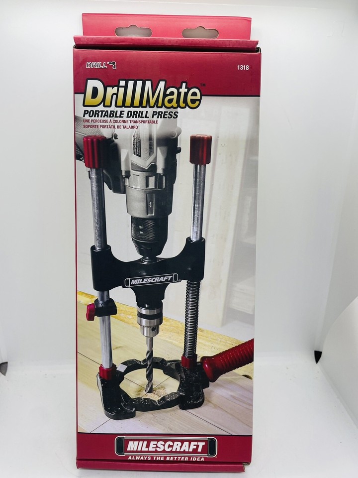 Milescraft 1318 DrillMate Portable Drill Guide - Drill Guide Attachment | eBay