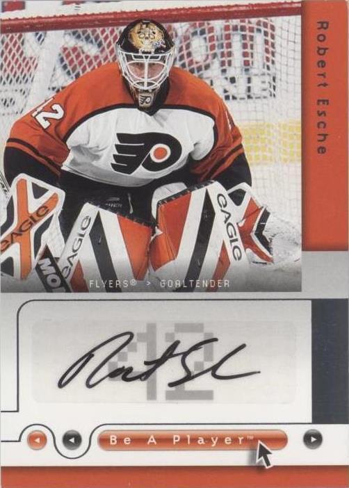 2005-06 Upper Deck Be a Player - Sp Signatures Robert Esche #ES (AU ...