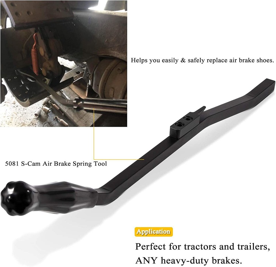 OTC 5081 S-Cam Air Brake Spring Tool For Heavy Duty Tractors Trailer ...