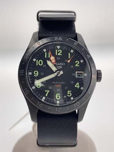 Seiko 5 Sports SBSC013 Cal.4R34 24 Jewels GMT Date Box Automatic Mens ...