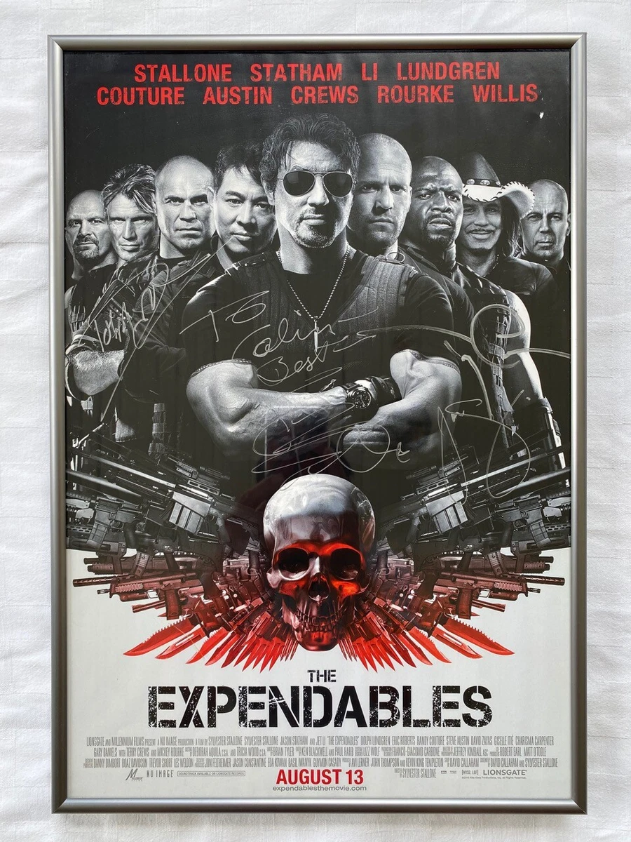 Dolph Lundgren Expendables 2 Poster