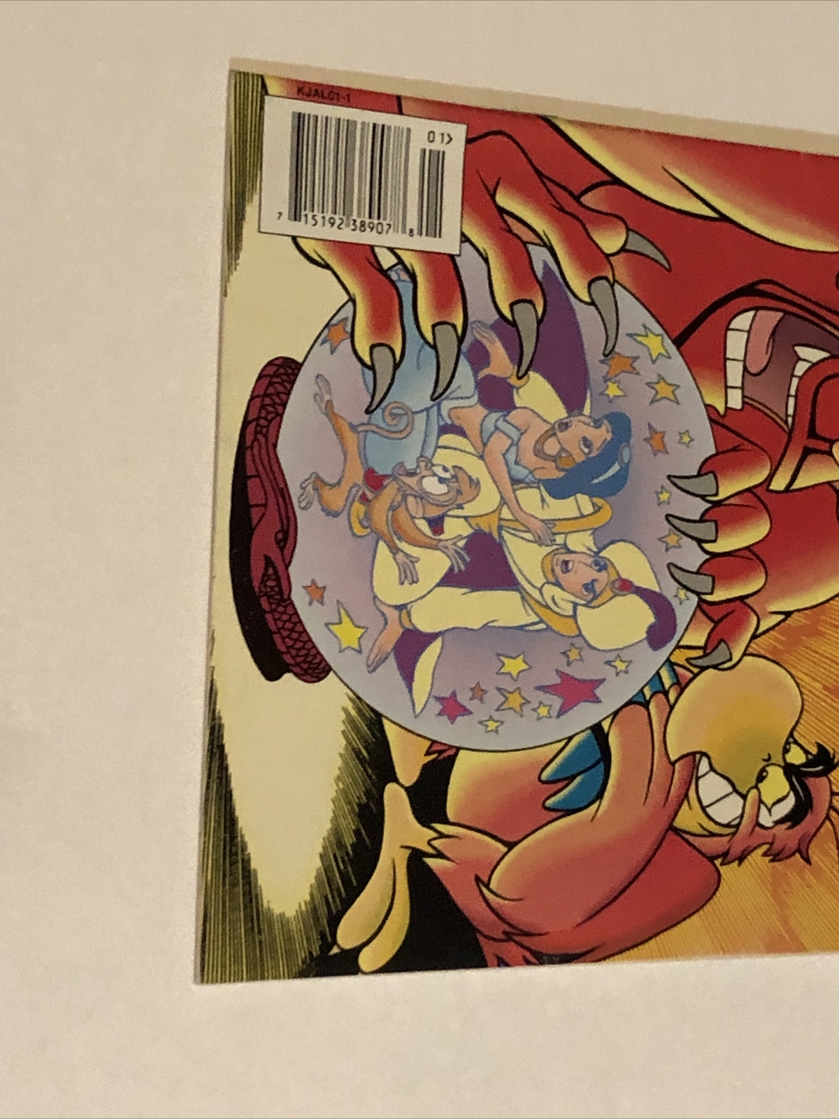 Lot Of 2 Comic Books The Return of Aladdin Jafar's Revenge Jafar ...