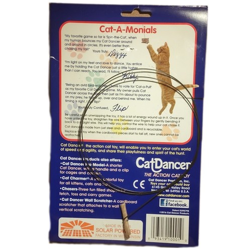 Cat Dancer Original interactive toy for your cat great stocking stuffer ...