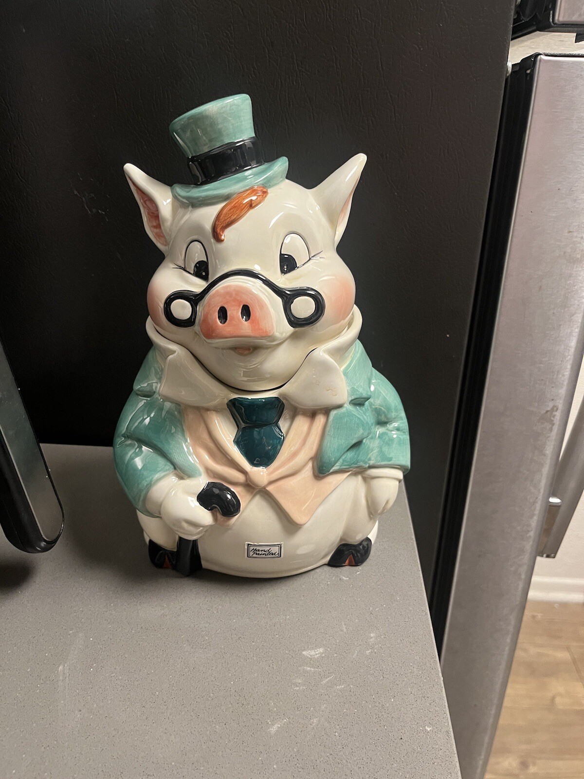 PERCIVAL PIG COOKIE JAR - DEPARTMENT 56 BRAND | eBay