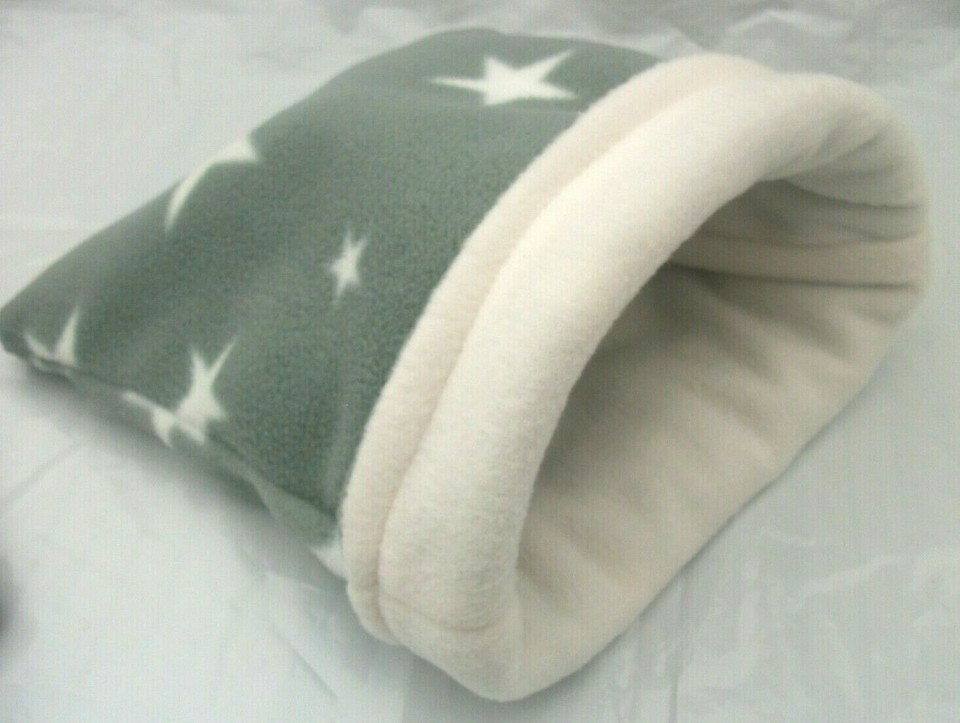 *60 DESIGNS**FLEECE SNUGGLE POUCH GUINEA PIG BED BAG HEDGEHOG CUDDLECUP ...