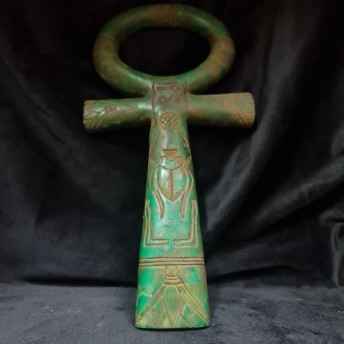 Ancient Egyptian Antiques Egyptian Ankh Key Of Life with Eye of Horus ...