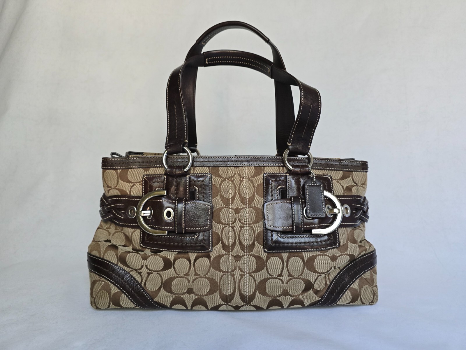 AUTHENTIC Vintage Coach Soho Signature Jacquard Monog… - Gem