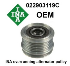 INA Alternator Pulley 5350012100 VW 022903119c for sale online | eBay