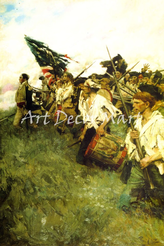The Nation Makers-Howard Pyle - CANVAS OR PRINT WALL ART | eBay