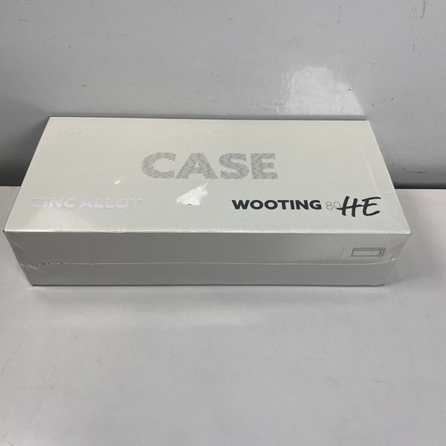 Wooting 80HE Zinc Alloy Case Just White V2 | eBay