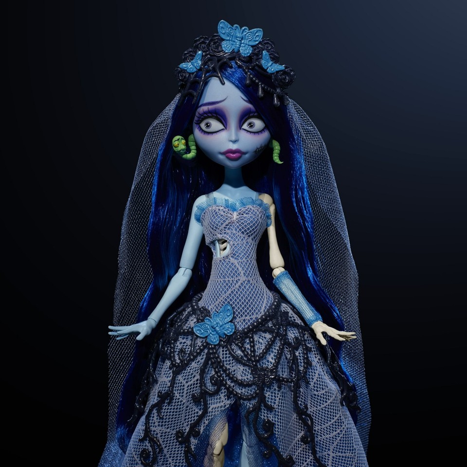 Monster High Tim Burton's Corpse Bride Emily Skullector Doll - SEALED ...