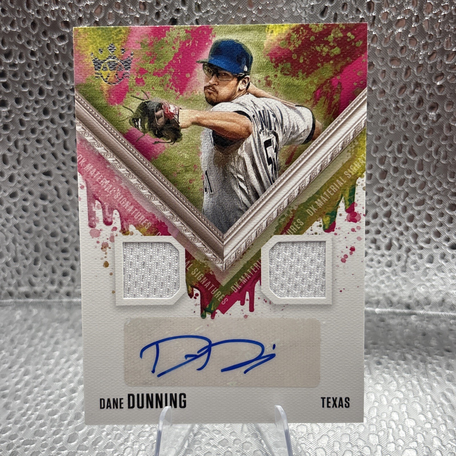 2021 Panini Diamond Kings - Dk Material Signatures Dane Dunning #DKMS ...
