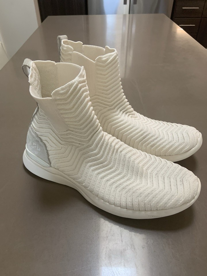 $270 APL Athletic Propulsion Labs TechLoom Chelsea Sneaker Ivory 10.5 ...