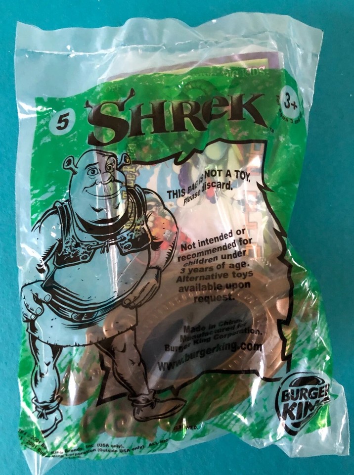 Shrek Candy Caddy 2001 or Shrek 2 2004 Burger King Kids Meal Toys ...